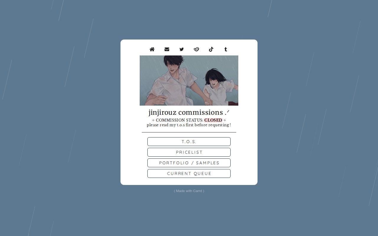 Jinjirouz Commissions